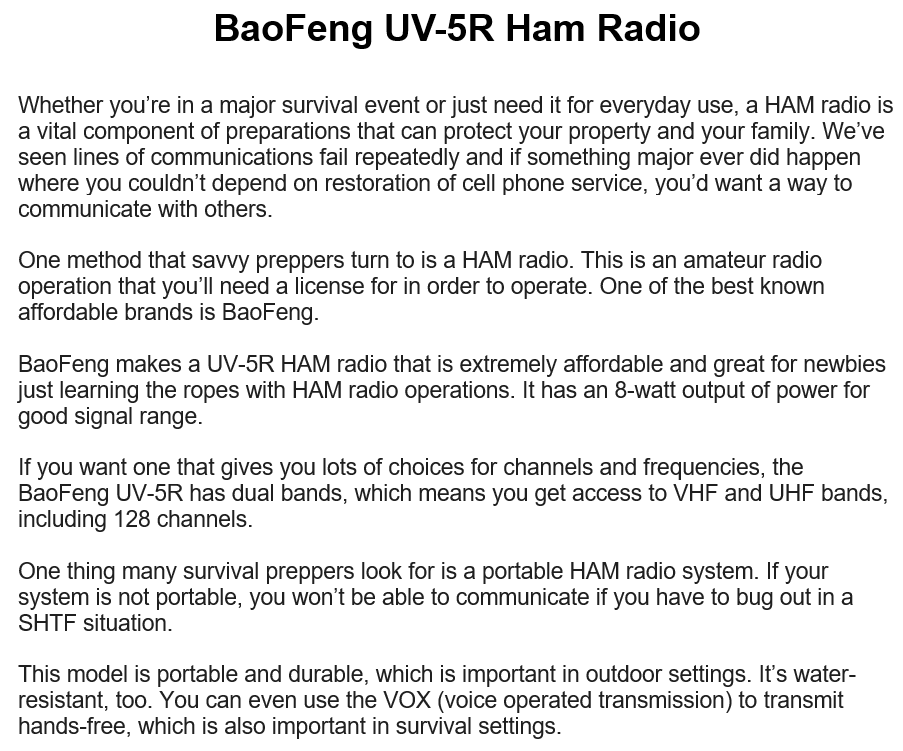 HAM Radio Product Review Bundle – Limit 50 PLR – PLR Launch