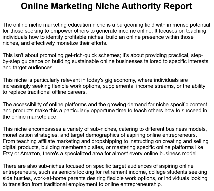 Instant Niche Authority Reports Bundle – AI Assisted PLR – PLR Launch
