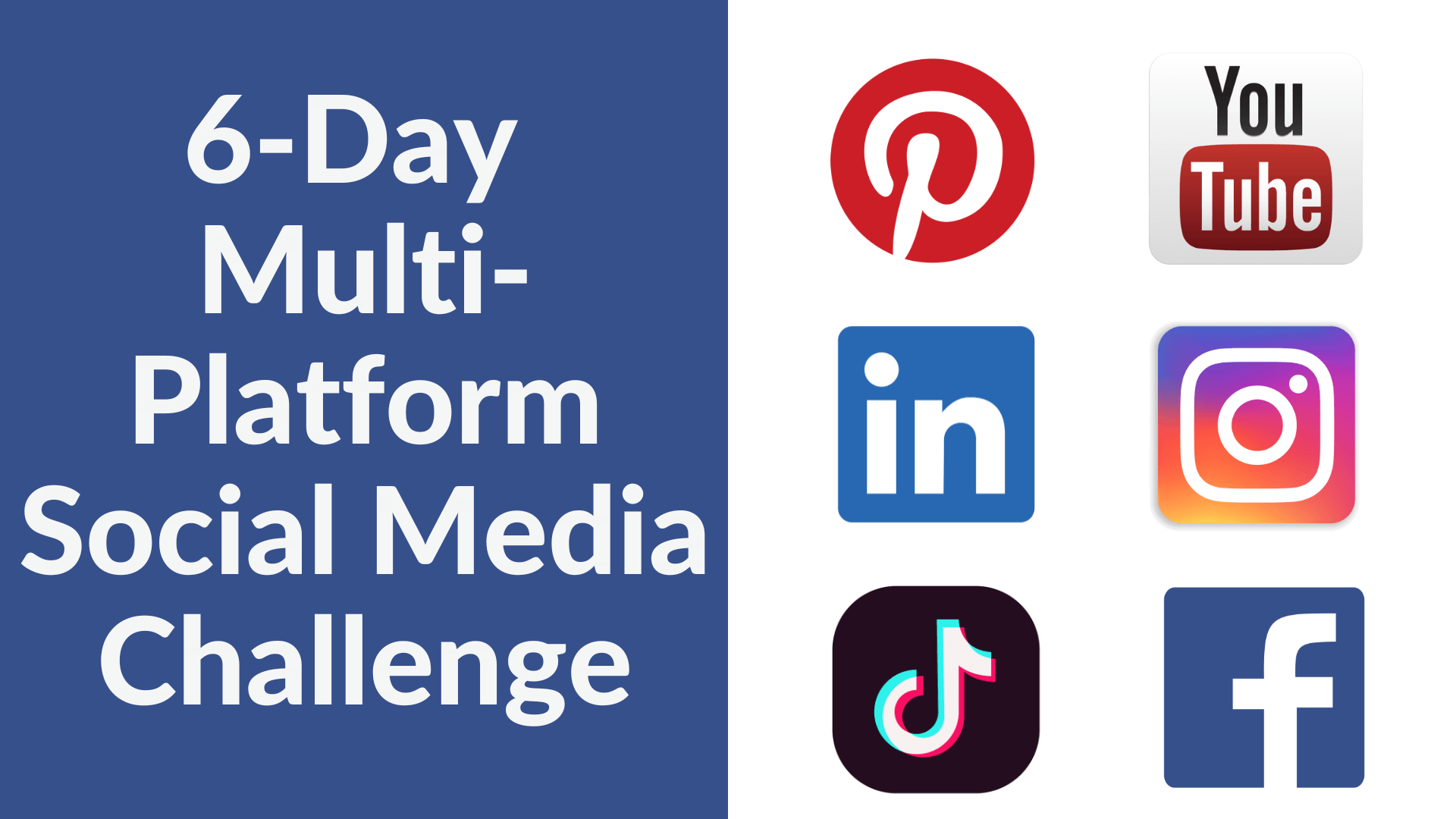 6-Day Multi-Platform Social Media Challenge – 48 Hour Limited PLR – PLR ...